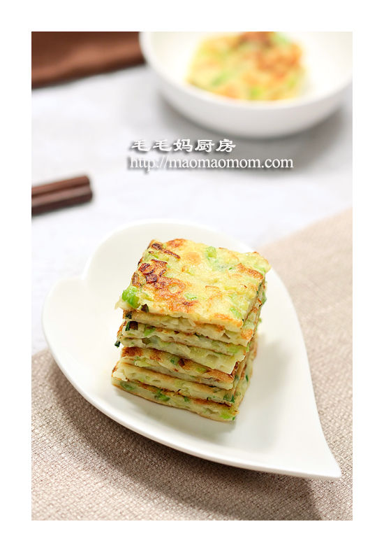 Zucchini Chinese Pan Cake | MaomaoMom® Kitchen 毛毛妈厨房