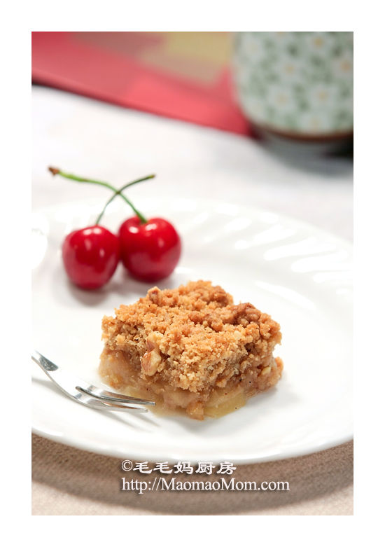 Ultimate Apple Crisp | MaomaoMom® Kitchen 毛毛妈厨房