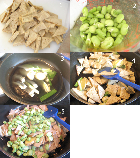 蚕豆炖素鹅 Braised bean curd and fava beans | MaomaoMom® Kitchen 毛毛妈厨房