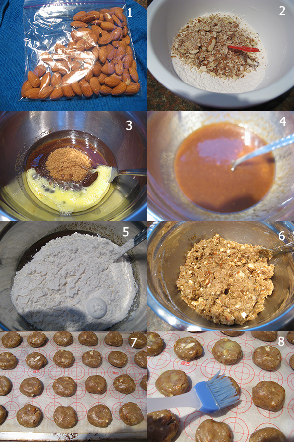 红糖杏仁桃酥Chinese Almond Cookies | MaomaoMom® Kitchen 毛毛妈厨房