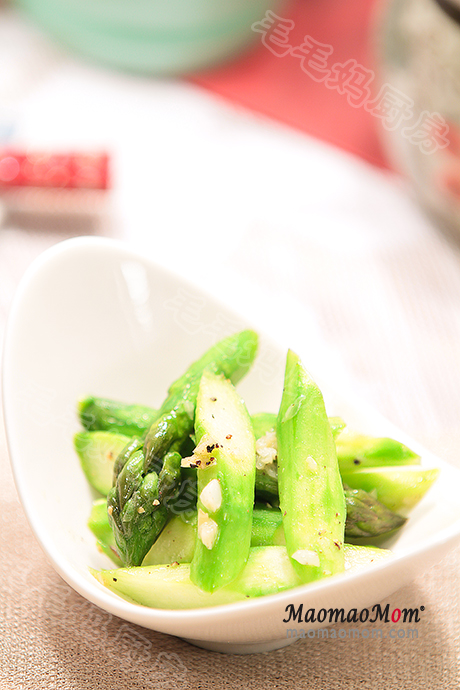 AirGo-Roasted asparagus in garlic and black pepper sauce | MaomaoMom ...