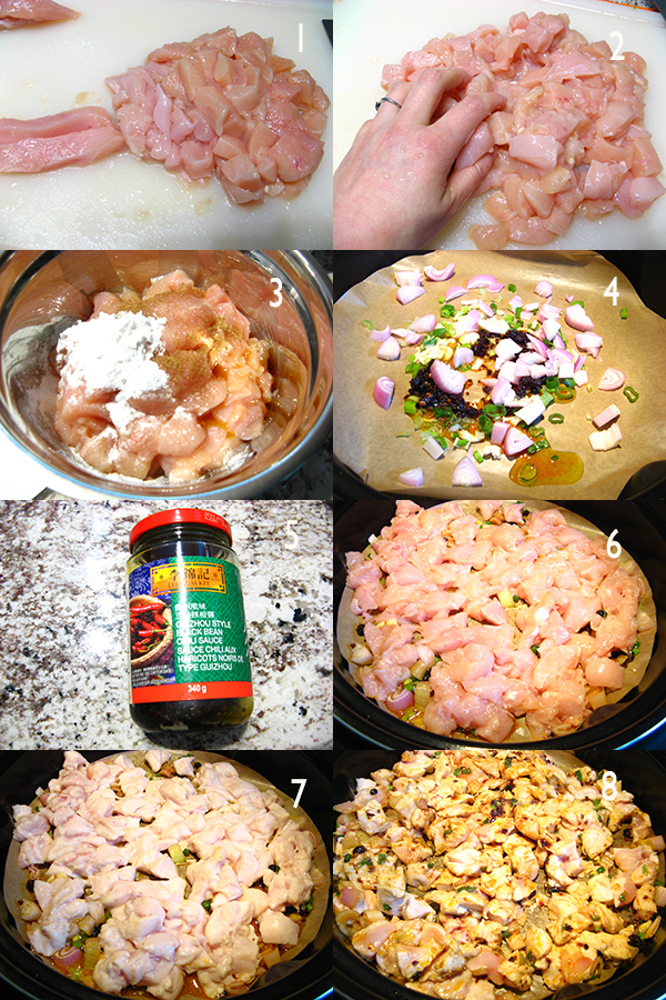 AirGo-Diced chicken breast in chili black bean sauce | MaomaoMom ...