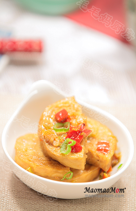 AirGo-Bean curd in chili sauce | MaomaoMom® Kitchen 毛毛妈厨房